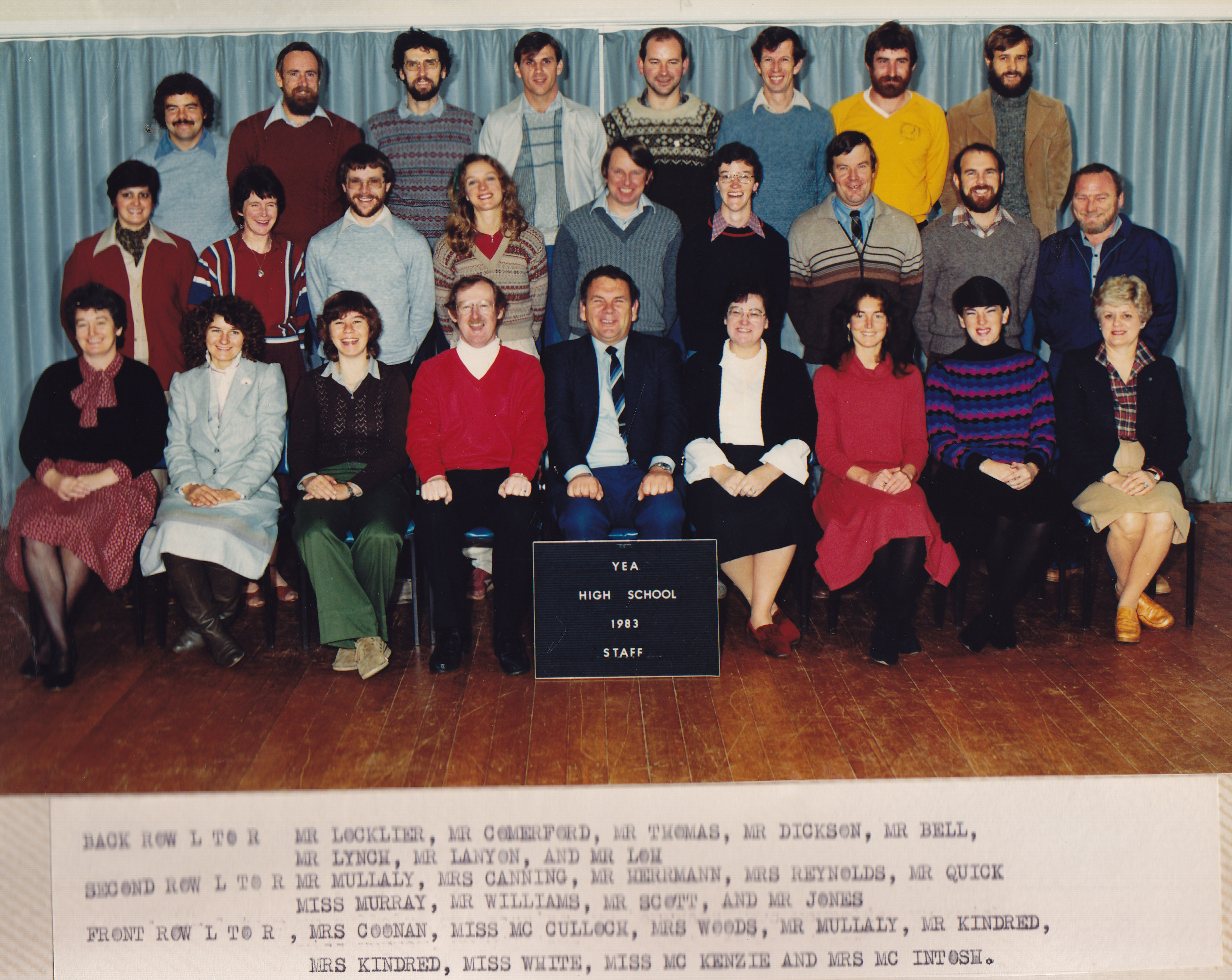 Our History - Yea High School