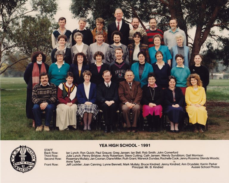 Staff 1991 - Yea High School